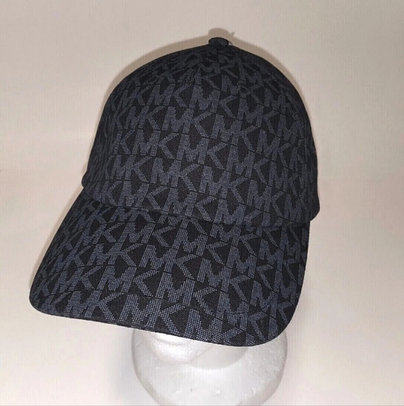 Michael Kors | Accessories | Michael Kors Baseball Hat Mk Logo Print ...
